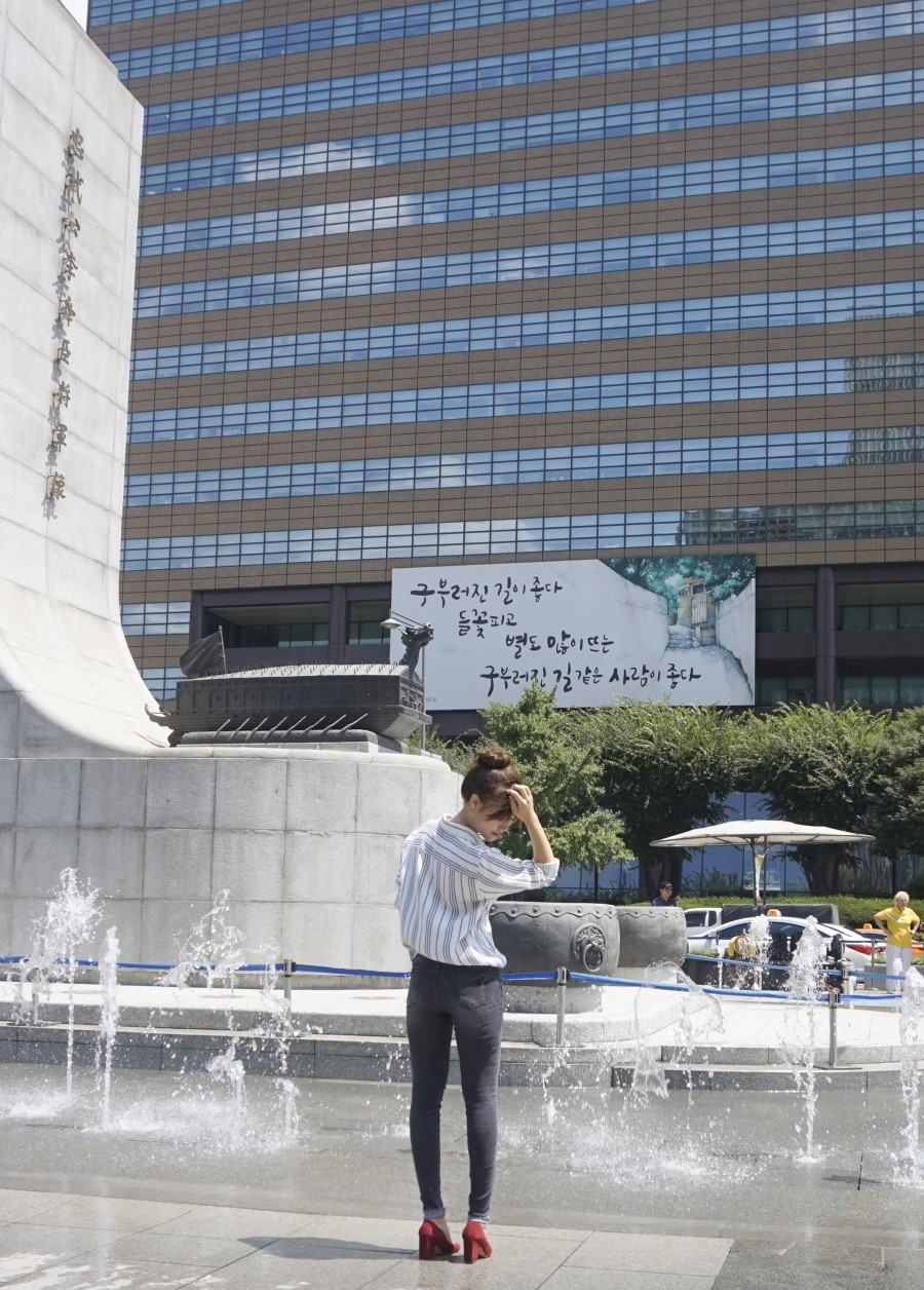 Plug 미니 패턴 스트라이프 셔츠광화문룩 남방 남방셔츠 여자셔츠 블라우스 여성블라우스 예쁜블라우스 스트라이프블라우스 가을블라우스