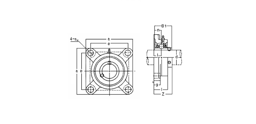 (국산) JIB 유니트 베어링 UCF베어링 UCF214 - 베어링스토어