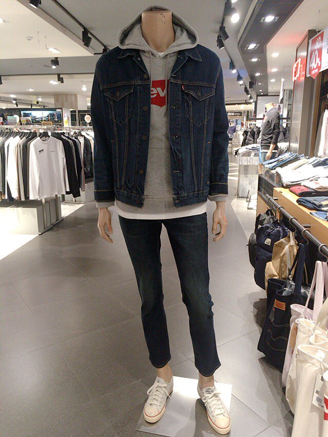 남성 511 기본슬림핏 스판청바지 다크블루워싱 _045111390- 이랜드몰