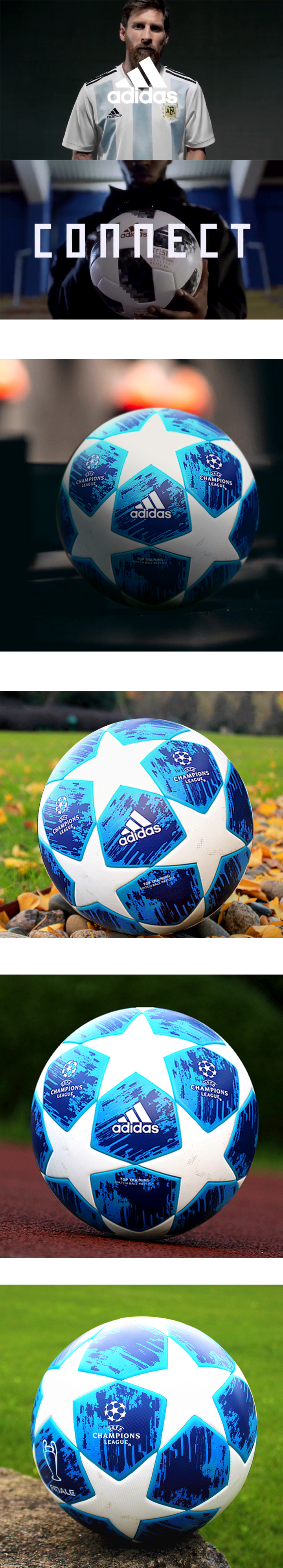 아디다스 축구공 피날레 18 UCL 챔피언스리그 탑 트레이닝 챔스축구공 5호 CW4134 - 누티시서스 공식몰