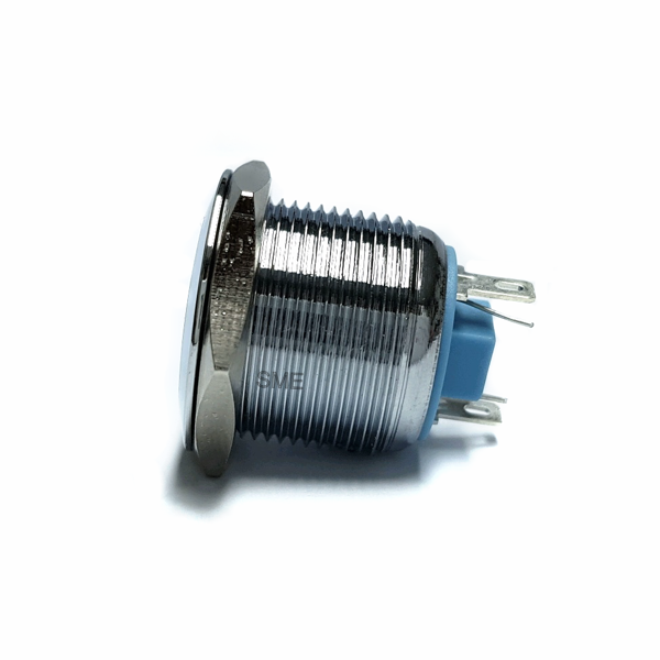 QN19-LED-BU 19파이 방수 메탈 시그널 램프 LED 인디케이터 IP65 - 스위치올