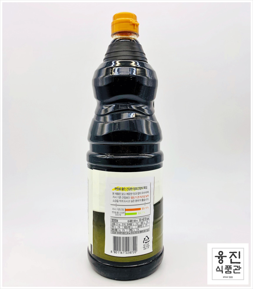 신송식품 신송 짠맛을 줄인 건강한 양조간장 16l 무침 볶음 생선회 튀김 부침 전 10200원 식봄
