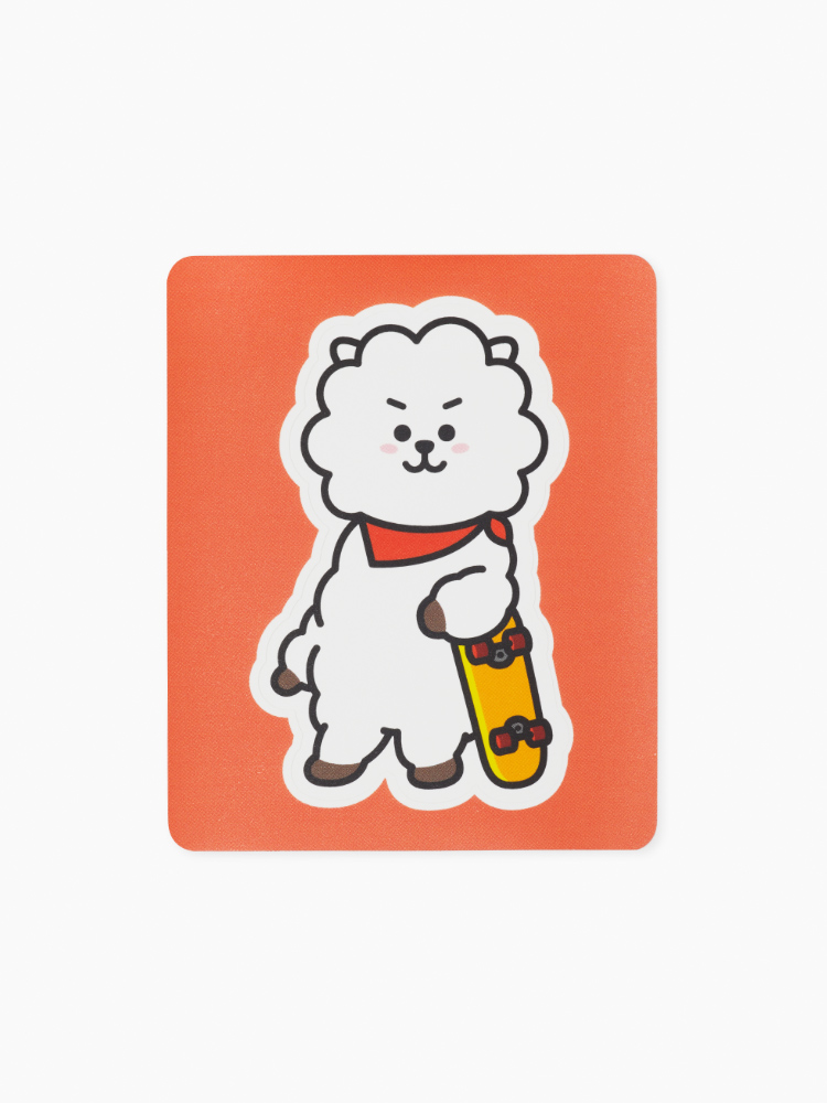 Friends line BT21 RJ removable sticker (Type 10) | K-Pop Merch