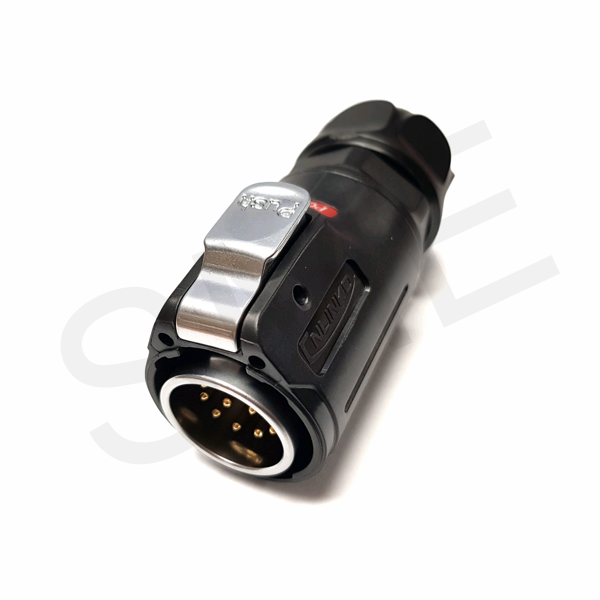 LP-24-C12PE-01-001 MALE 24파이 12P 플러그 원형 방수 커넥터의 상세화면 입니다.