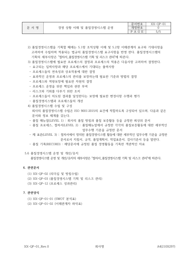 [iso 9001] 매뉴얼 절차서 지침서 심사자료 네이버스마트스토어 등록 네이버 블로그