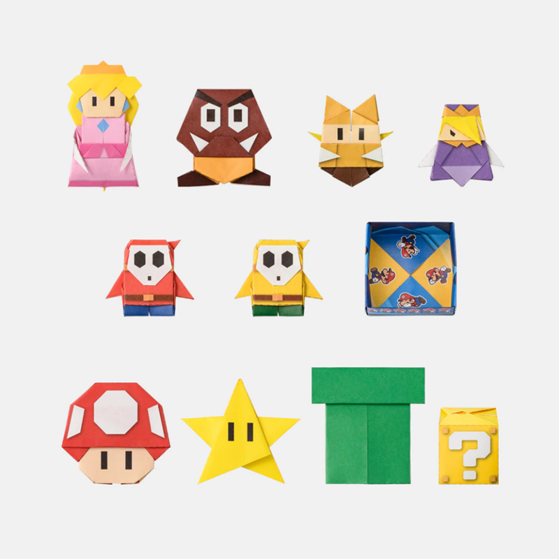닌텐도 페이퍼 마리오 종이접기 세트 슈퍼마리오