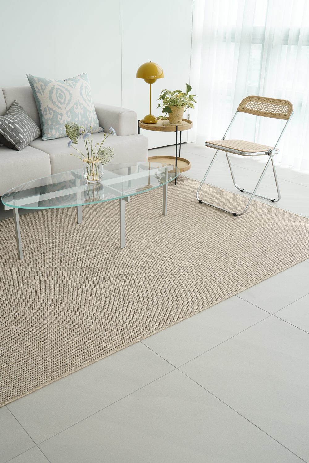 TIMZO 수입 사이잘룩 러그 | 오가니크라프트