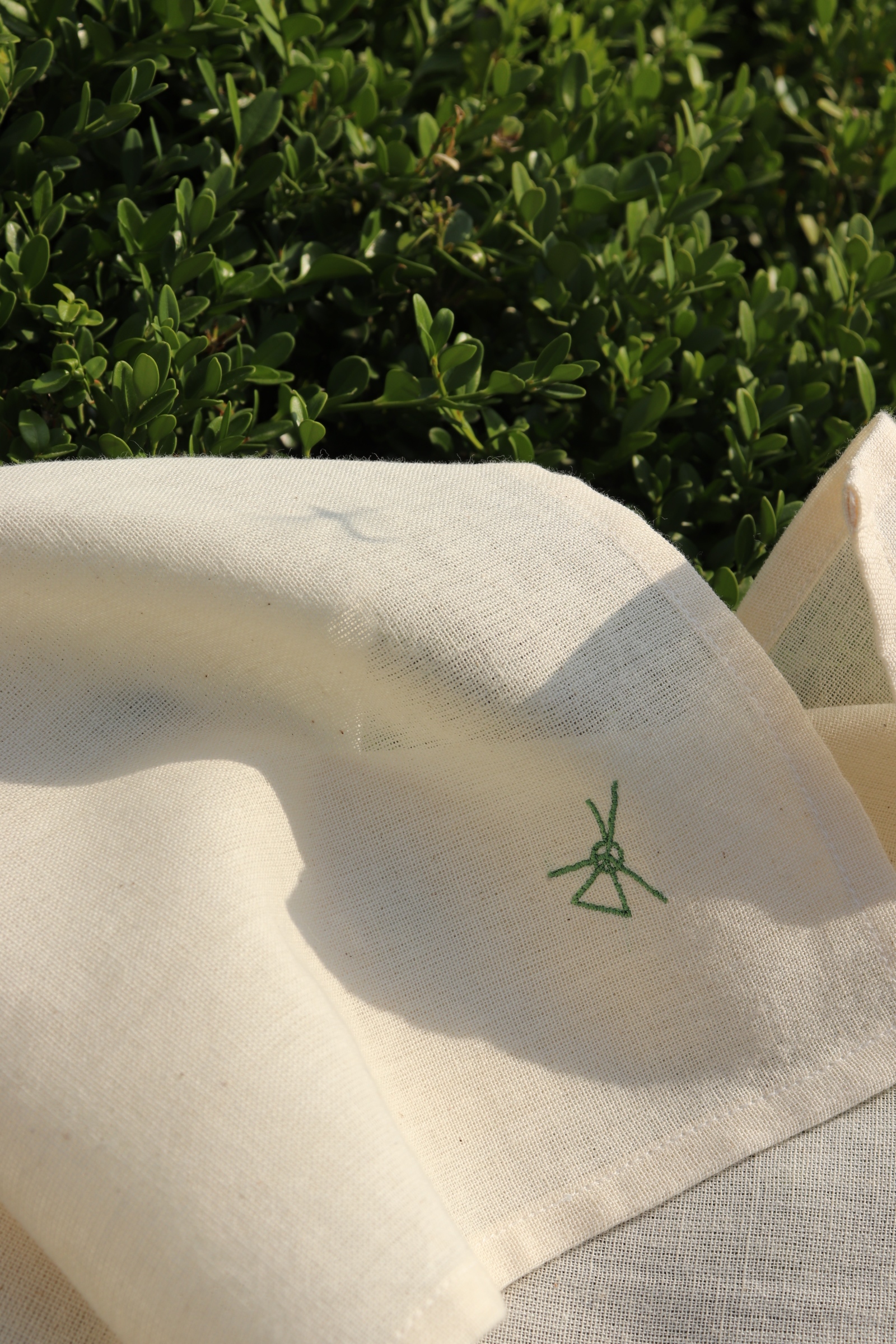 Muslin Kitchen Cloth, 무형광 소창 다회용수건 - 파주 상생마켓