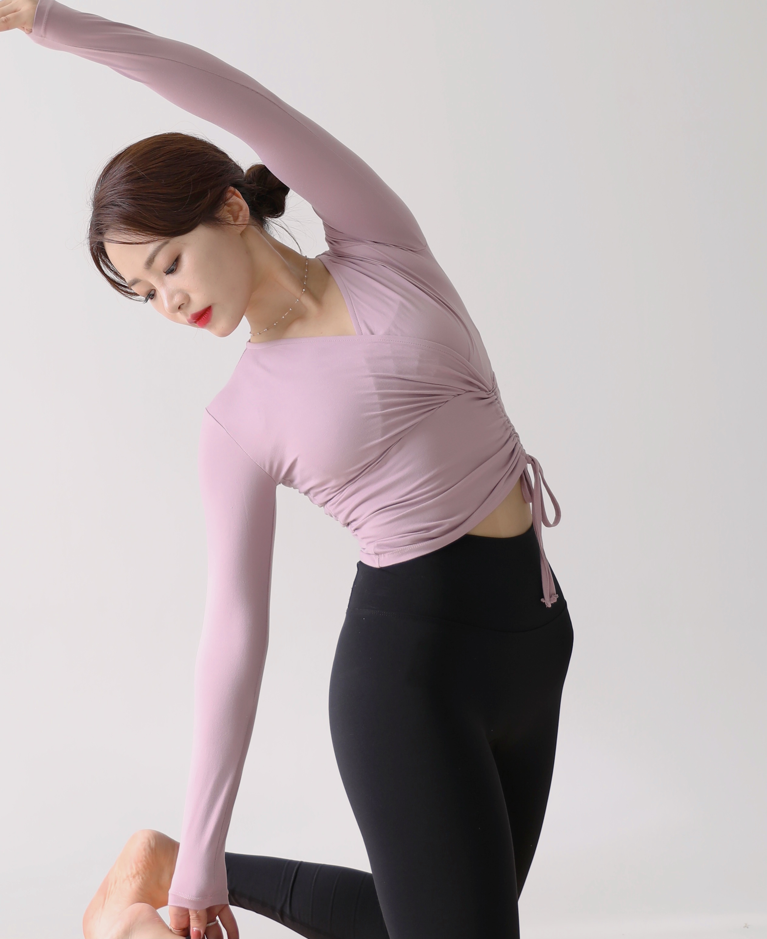 뮤토웨어 하임 랩스타일 커버업 필라테스복 요가복 필라테스옷 추천 필라테스 운동복 필라테스 상의 필라테스 복장 요가 커버업