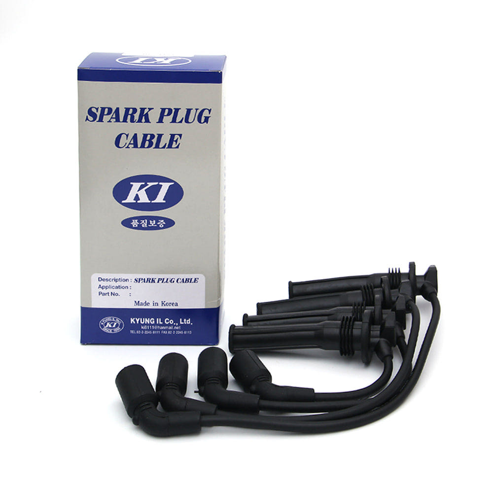 경일 올뉴마티즈 점화케이블 마티즈3 엔진코일배선 플러그용 점화배선 96291306 : 브라더피