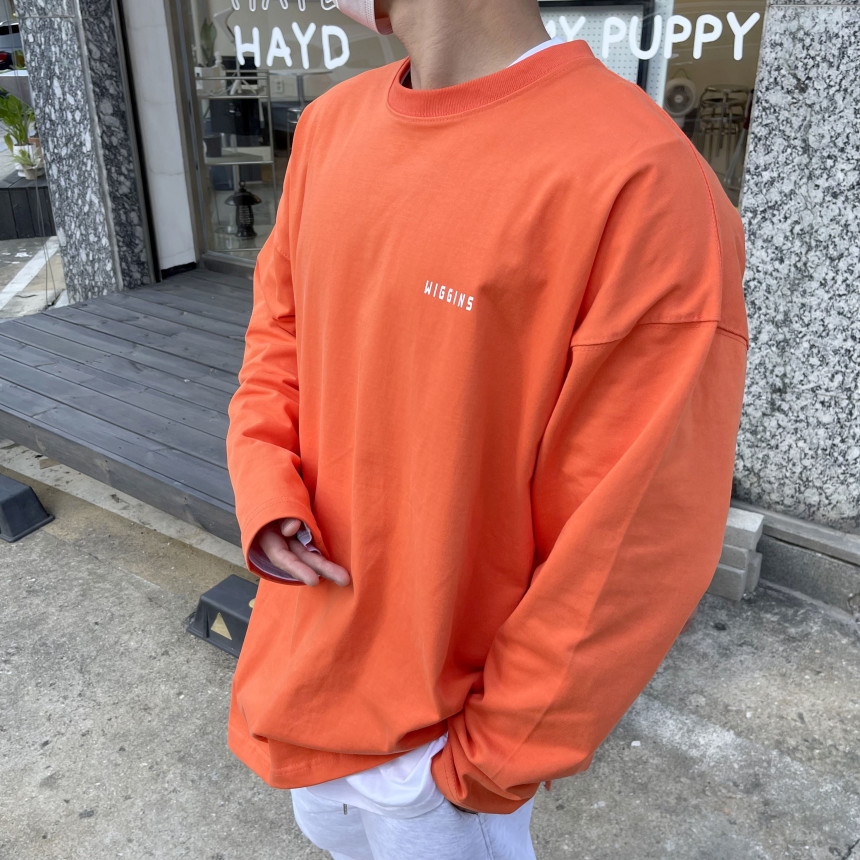 Wiggins logo long sleeves (5color)