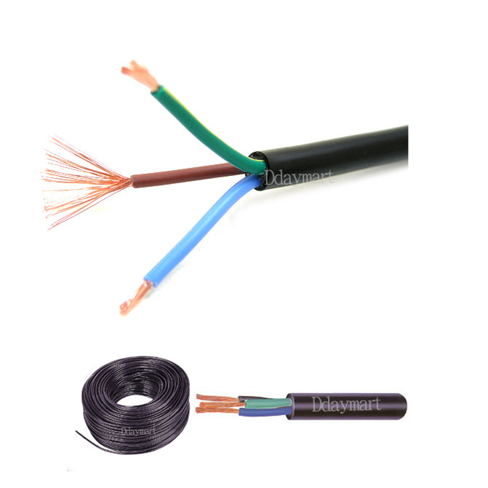 전선 미터 단위 절단 판매 VCTF 2.5SQ 3P 전기선 전력케이블 - 위핑