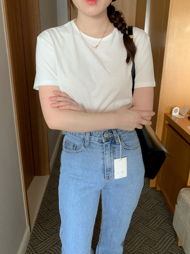 [재진행] FAVE 페이브 스프링 모달 반팔 티셔츠 (8color)