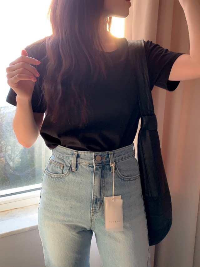 어베인 [재진행] FAVE 페이브 스프링 모달 반팔 티셔츠 (8color)