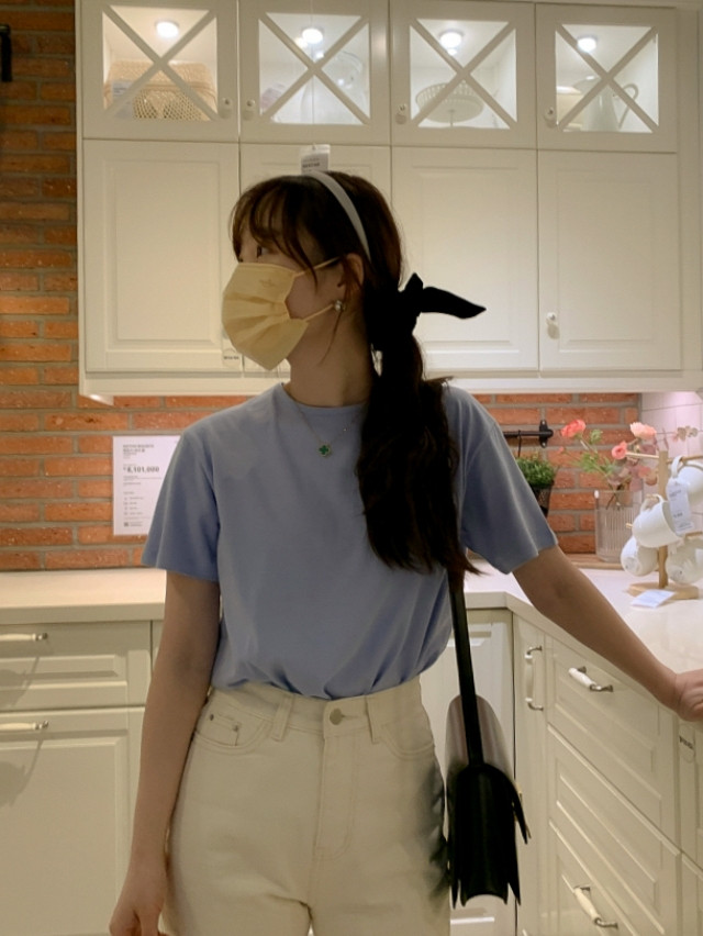 어베인 [재진행] FAVE 페이브 스프링 모달 반팔 티셔츠 (8color)