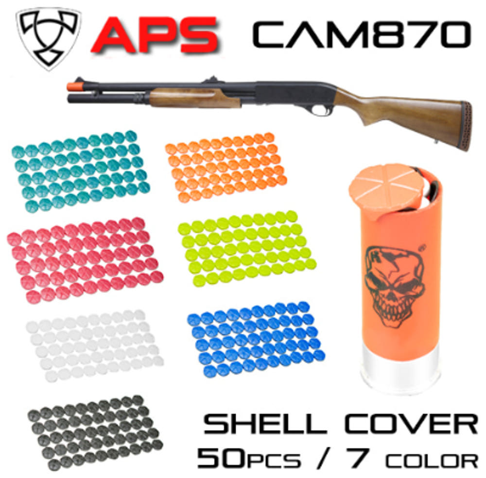 CAM Shell Plastic Cover 50pcs / 7 Color : 대전건샵