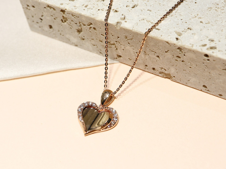 [로이드]14K 볼륨 하트 Gold 목걸이 (LNC21C95GLPP17061G) - 현대Hmall