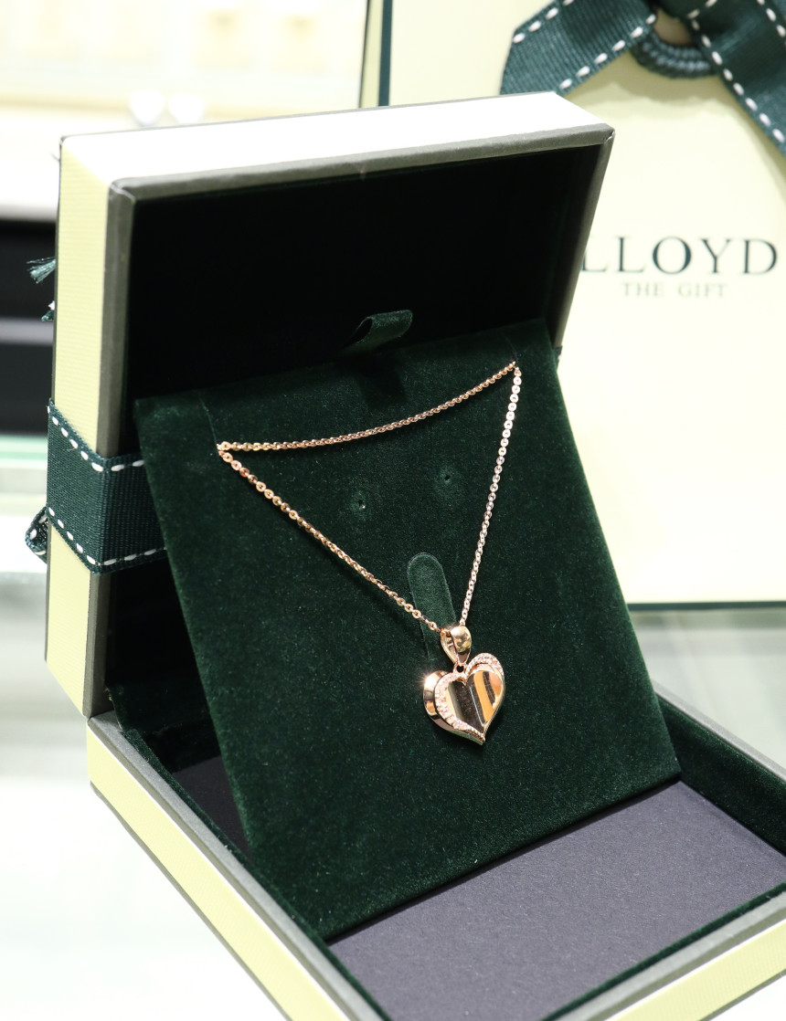 [로이드]14K 볼륨 하트 Gold 목걸이 (LNC21C95GLPP17061G) - 현대Hmall