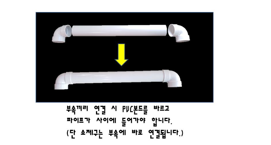 크린대장 | PVC 배관 소켓 75A-125A 연결 부속
