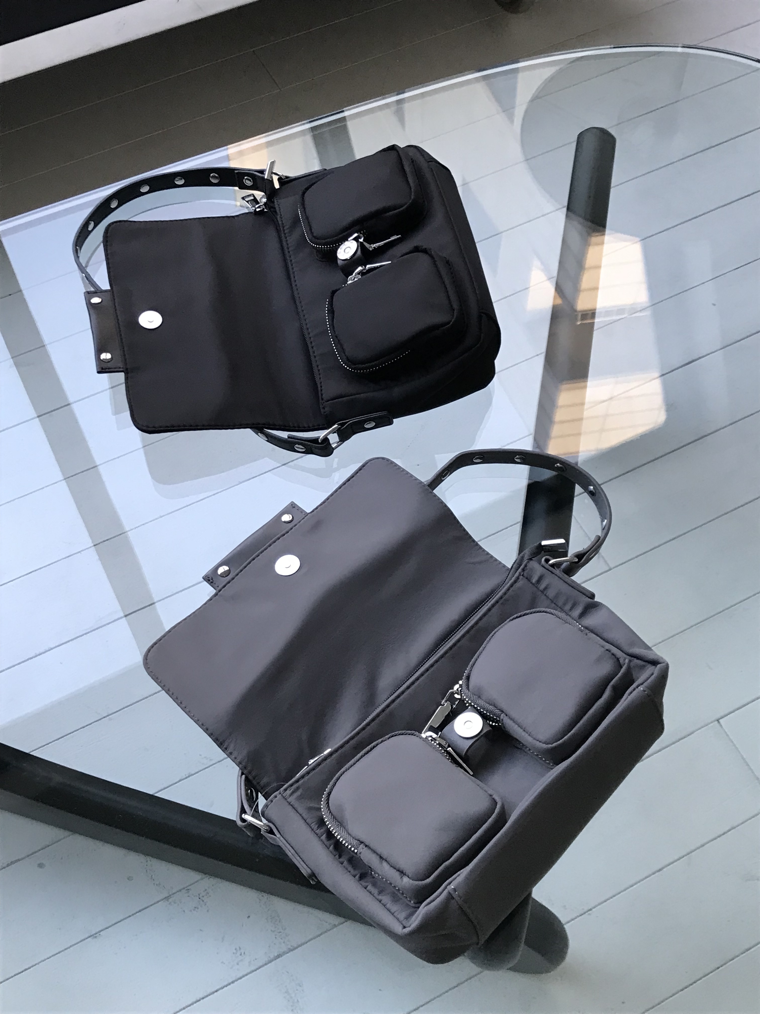 compact 2way bag (2color) - hippiedippy 히피디피
