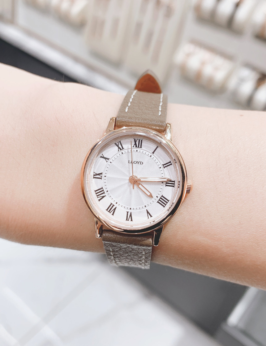 [로이드] 원형 토프 가죽시계 (LL2G22901IGY) - 현대Hmall