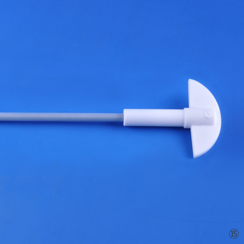 랩캠퍼스 - 교반봉 /임펠러 반달형, PTFE 테프론 재질, 고정형 Stirring Rod - Impeller