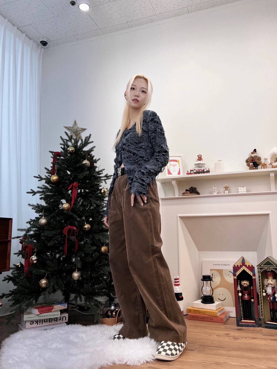 Star hair claw clip (1color)