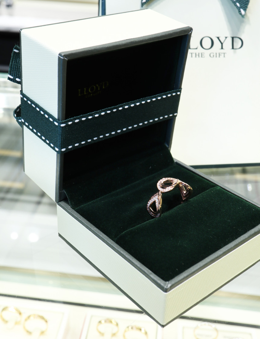 [로이드]14k 런던 드롭 Gold 반지 (LRS23004G) - 현대Hmall