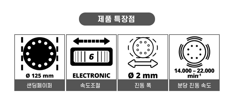 충전 원형 샌더 연마기 샌딩기 배터리미포함 TE-RS 18 EH0433 – 아인헬 인증몰