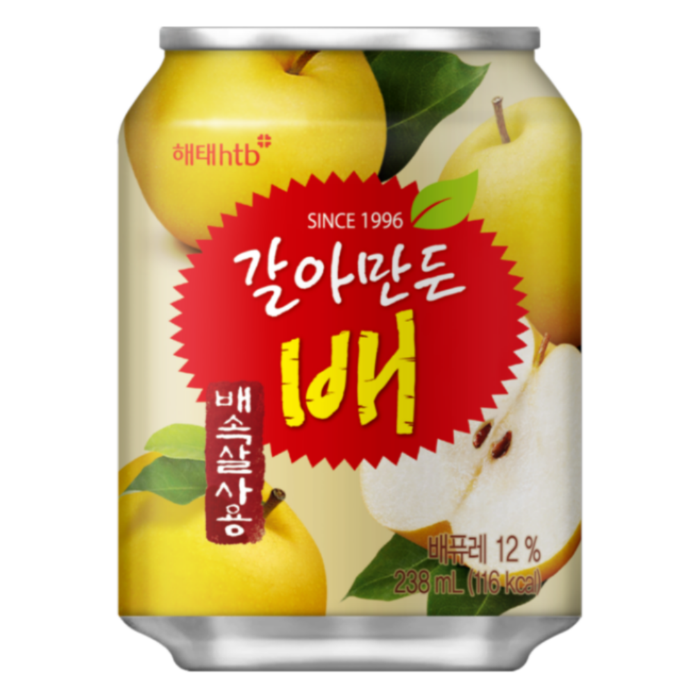 갈아만든 배 1BOX 238ML X 24개입 해태 | 식봄