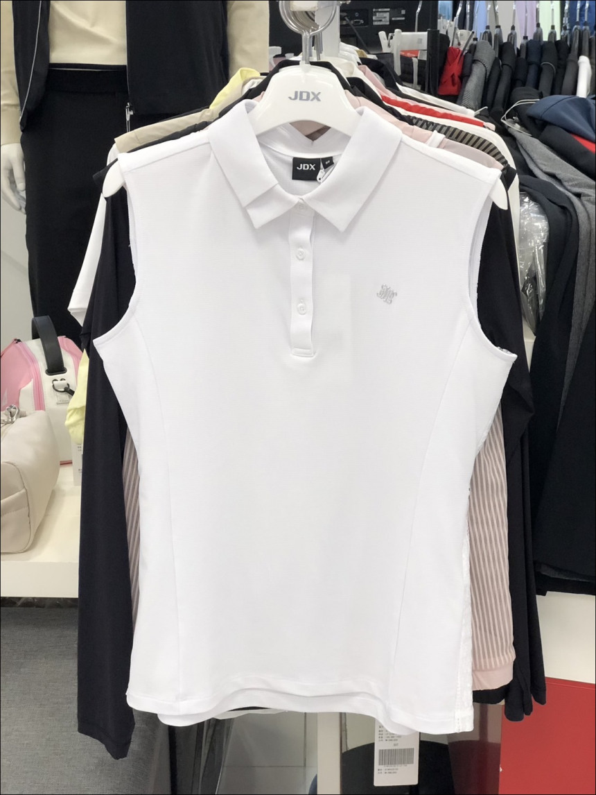 JDX여성여름 멋스러운 레이스 배색 민소매 티셔츠(X2TSU6575)- 이랜드몰