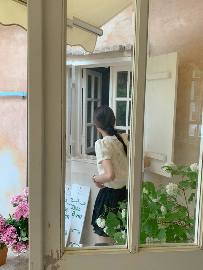 [민트,블루/당일]아잉 얼리 가디건 (4col) areing 반팔 여름가디건