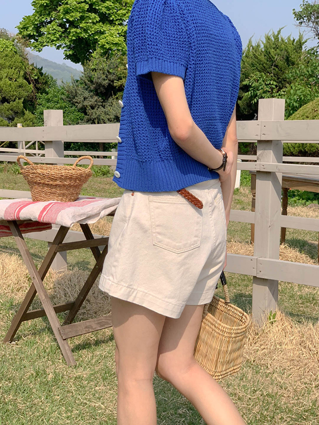 [민트,블루/당일]아잉 얼리 가디건 (4col) areing 반팔 여름가디건