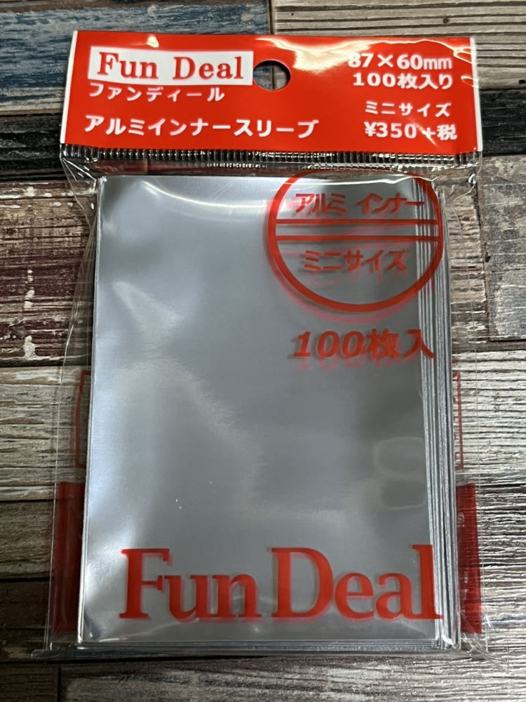 [펀딜] Fun Deal 알루미나 슬리브 미니 100매 (유희왕 0중 사이즈) : 전주 디마켓