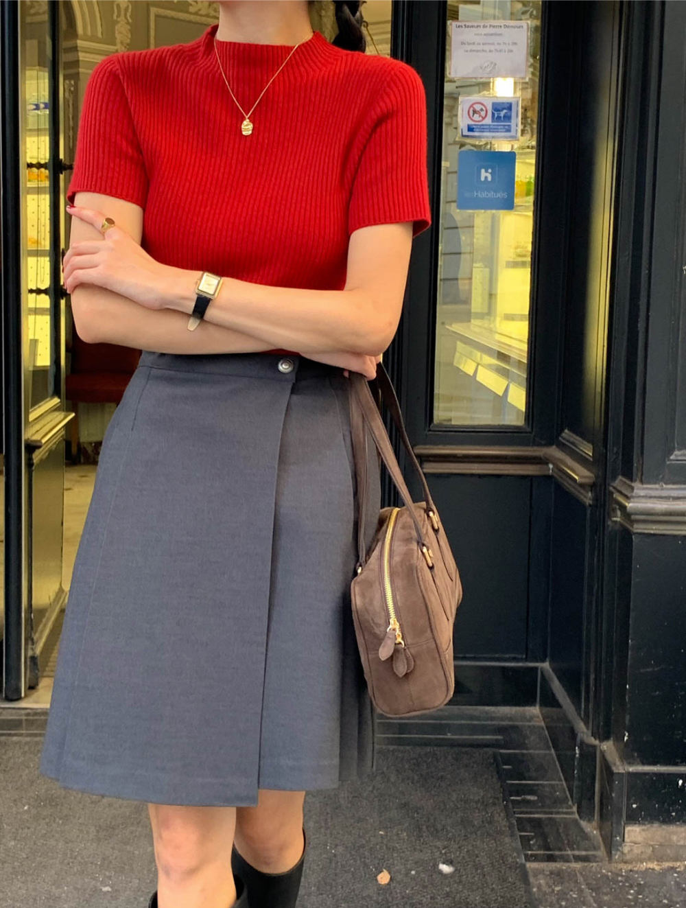 유디나 샘플세일바로배송 인생핏고급진 플리츠미디스커트 랩스커트 가을미디스커트 미디주름스커트 플리츠스커트 아코디언치마 도톰한 겨울플리츠스커트 차콜스커트 핀턱스커트 트임스커트