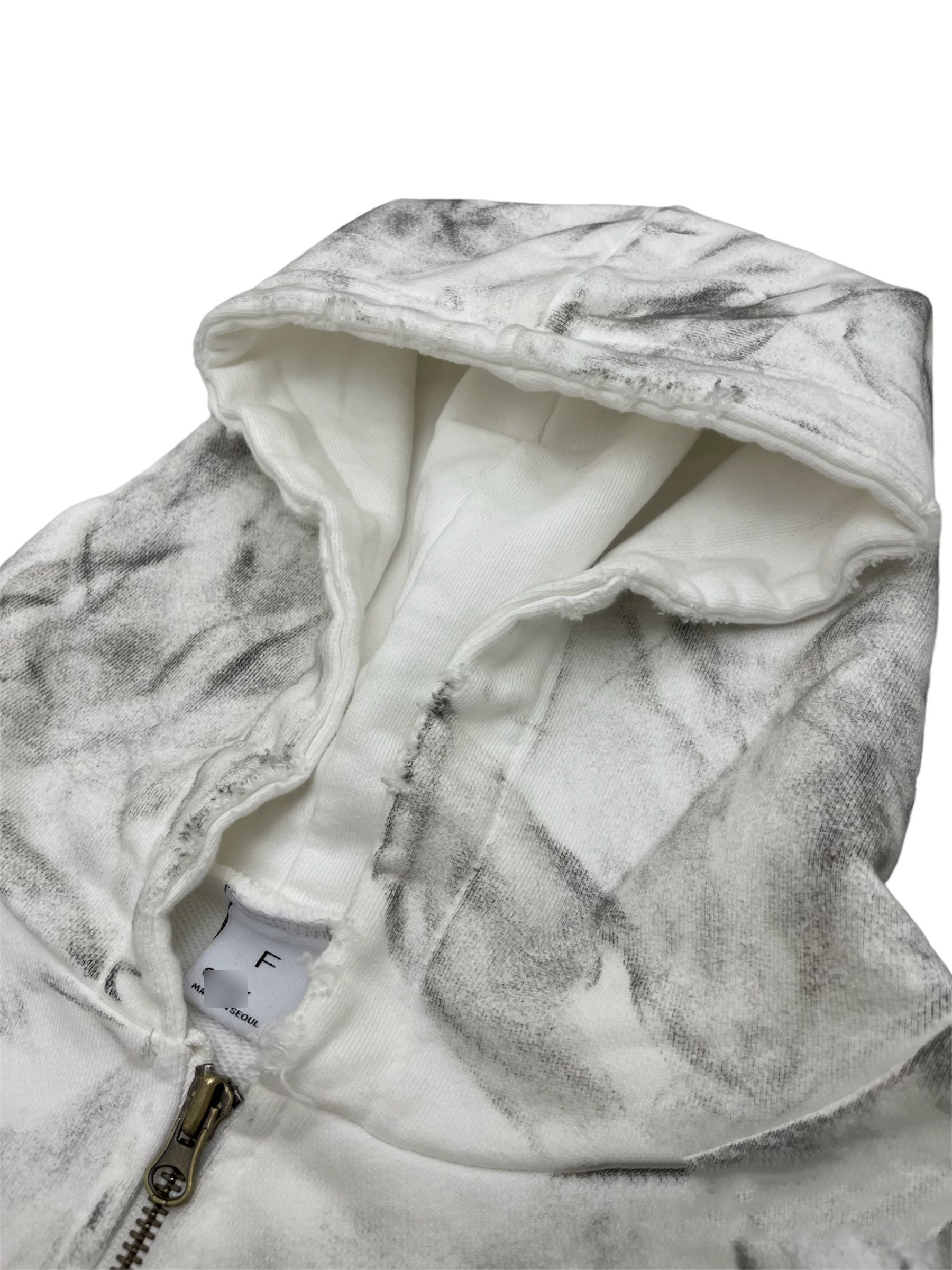 Smog washing hood zip up(2Color) - 코드네임175