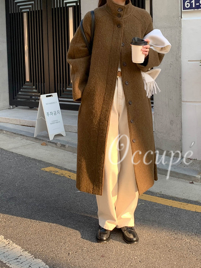 [브라운당일]시그니처 베른 롱 코트 캐시미어 (2col) signature