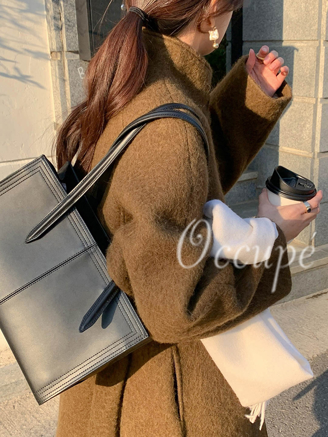 [브라운당일]시그니처 베른 롱 코트 캐시미어 (2col) signature