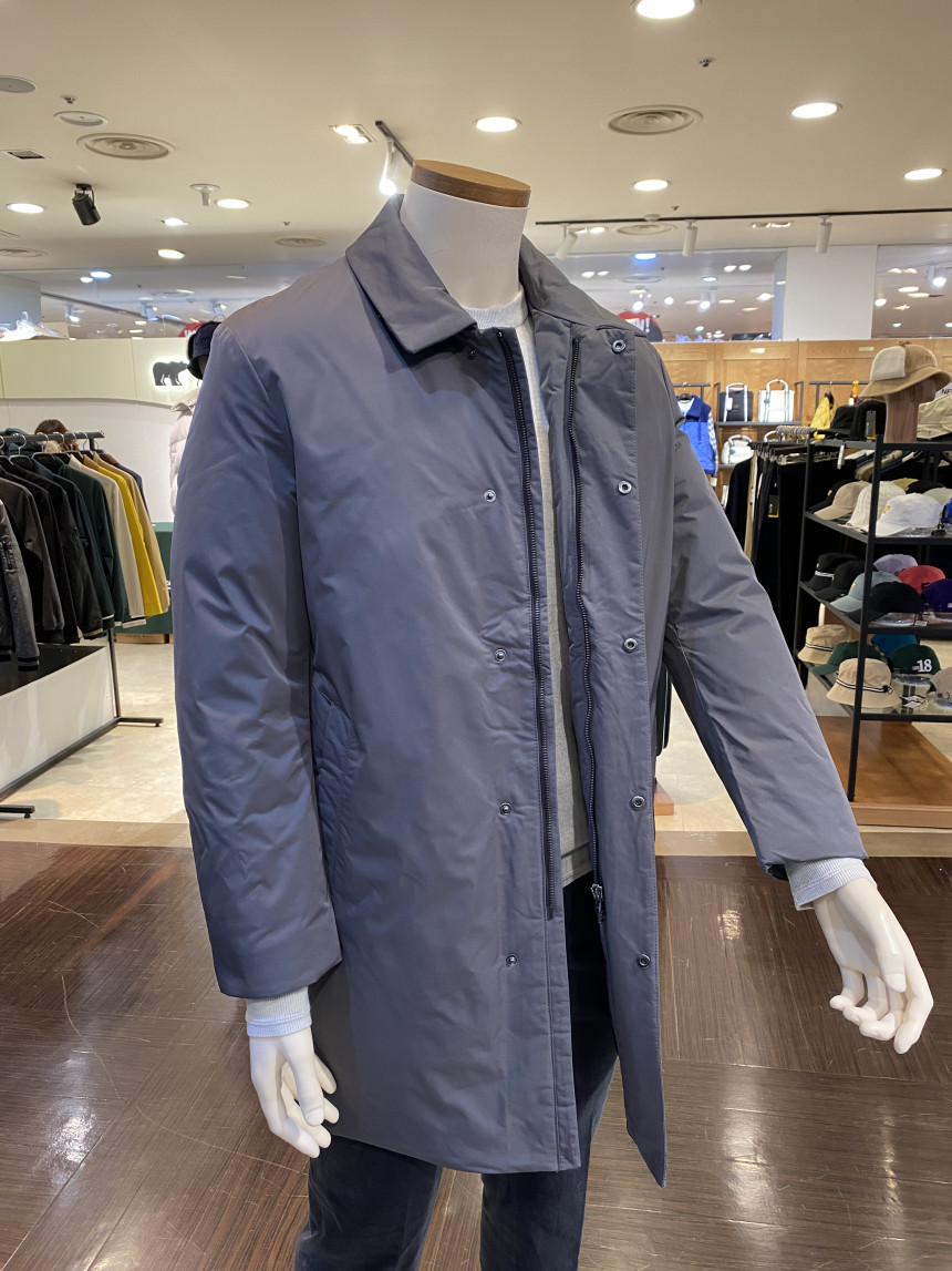 올젠 스트레치 원단 웨일즈 다운 코트 ZC4CP1503 22FW- 이랜드몰