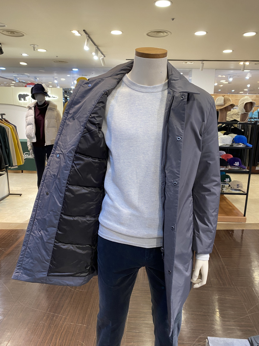 올젠 스트레치 원단 웨일즈 다운 코트 ZC4CP1503 22FW- 이랜드몰