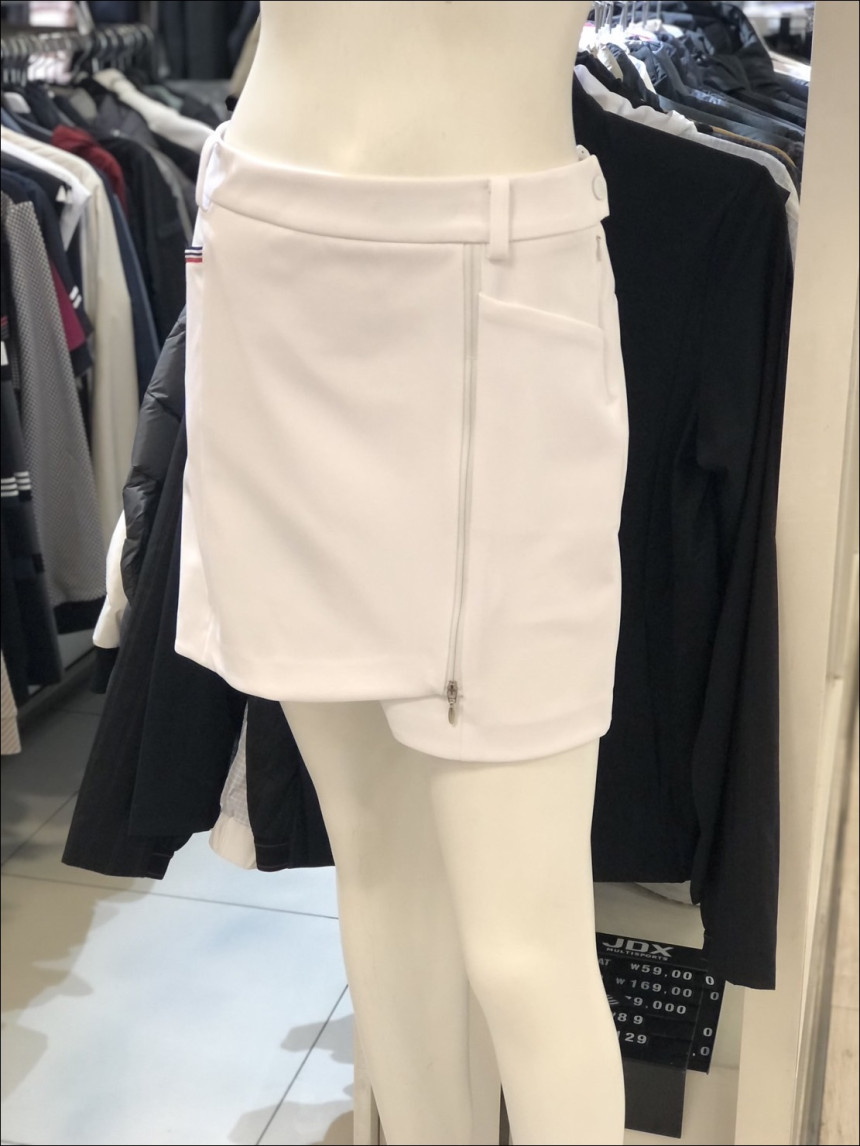 JDX 여성봄 지퍼 포인트 허리 밴드 큐롯(X1PQV5771) WH- 이랜드몰