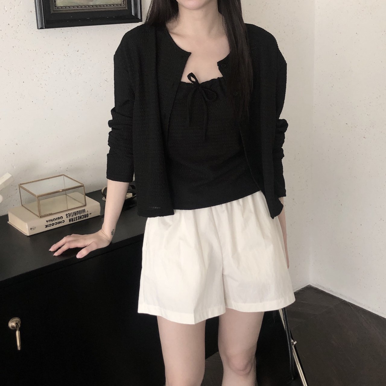 overclassic 오버클래식 써머 코튼 가디건 2color - 유이르무이