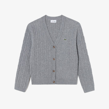 네이버 선물샵 : [24FW] 케이블 브이넥 가디건 AF299E-54N UWC