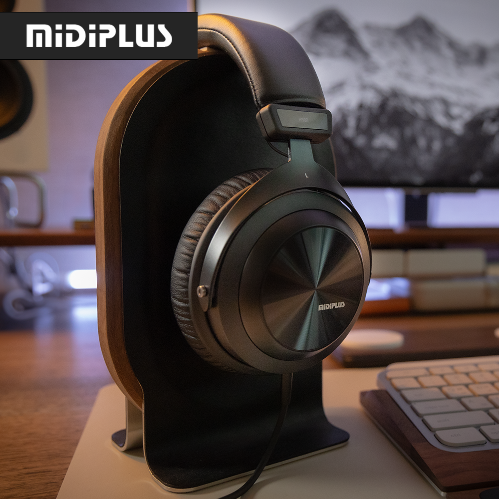 MiDiPLUS HM80 미디플러스 모니터링 헤드폰 : 유나이티드 웨이브