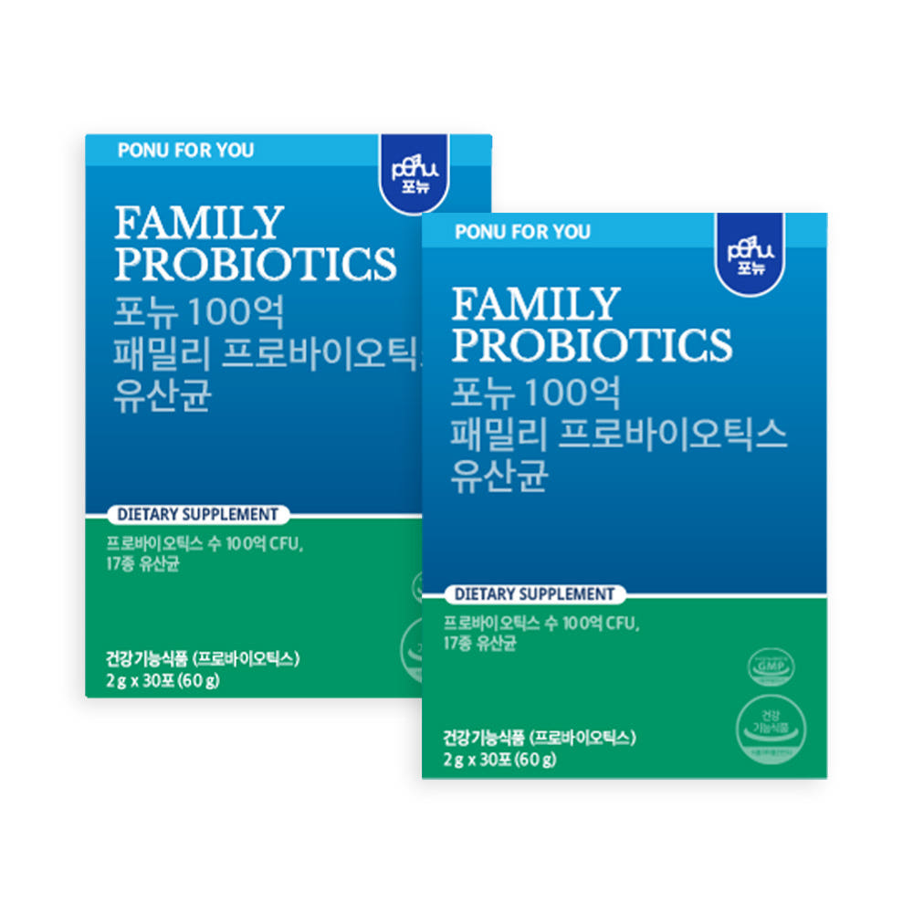 포뉴 Nc 100억 유산균 패밀리 프로바이오틱스 카제로템 성인 임산부 온 가족 여성 포뉴
