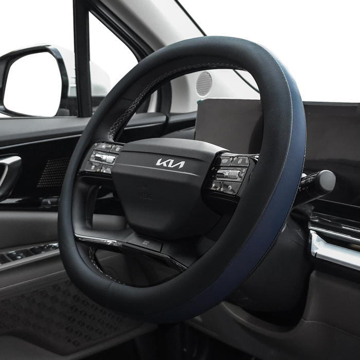 카프트 2025 더 뉴 카니발 KA4 페이스리프트 투톤 핸들커버 가죽 용품 쌍D컷 솔직 리뷰, 완벽한 선택 | bikerplaza