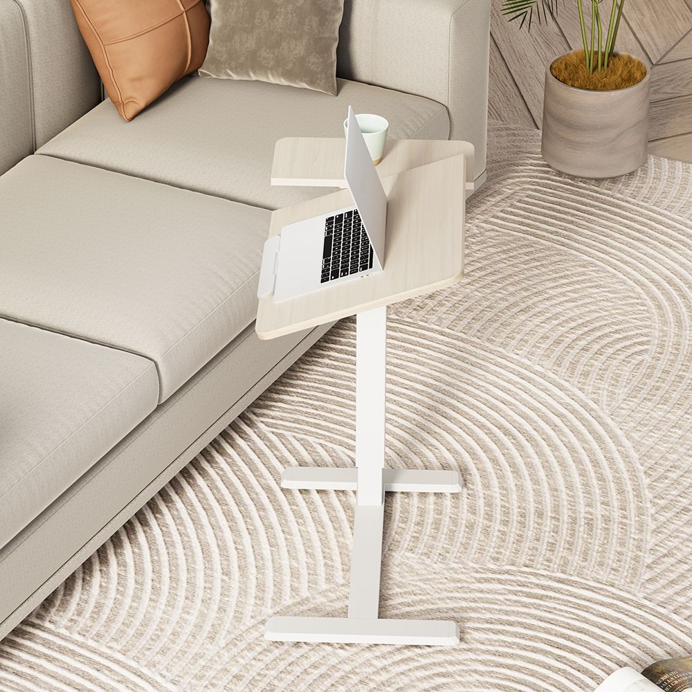 엔산마운트 SLT-03 각도형 이동식 높이 조절 사이드 무빙 데스크 책상 스탠딩 테이블 : 엔산마운트