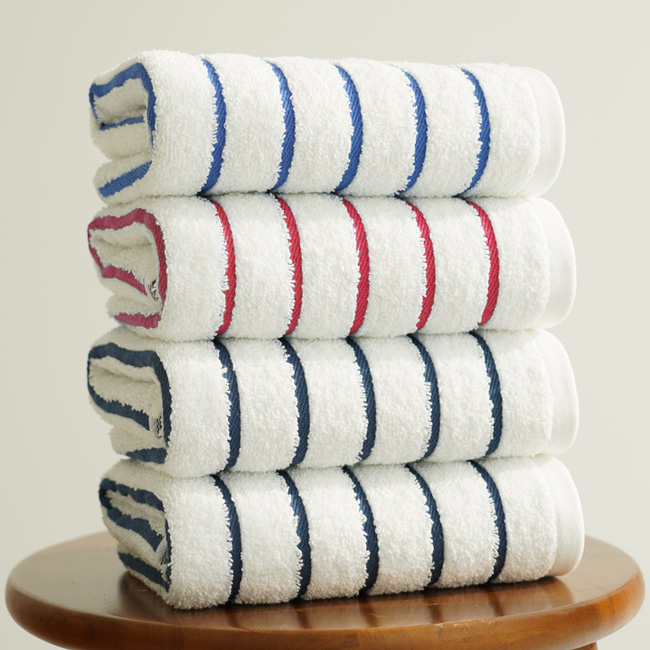 [루아홈 공구] 톡톡 40수 200g+시크라인 190g 호텔수건 X 10장세트 : 타월톡톡