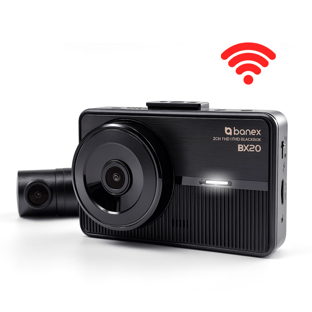 바넥스 BX20 와이파이 FHD+FHD 2채널 블랙박스 출장장착 지원 쿠폰 : 바넥스